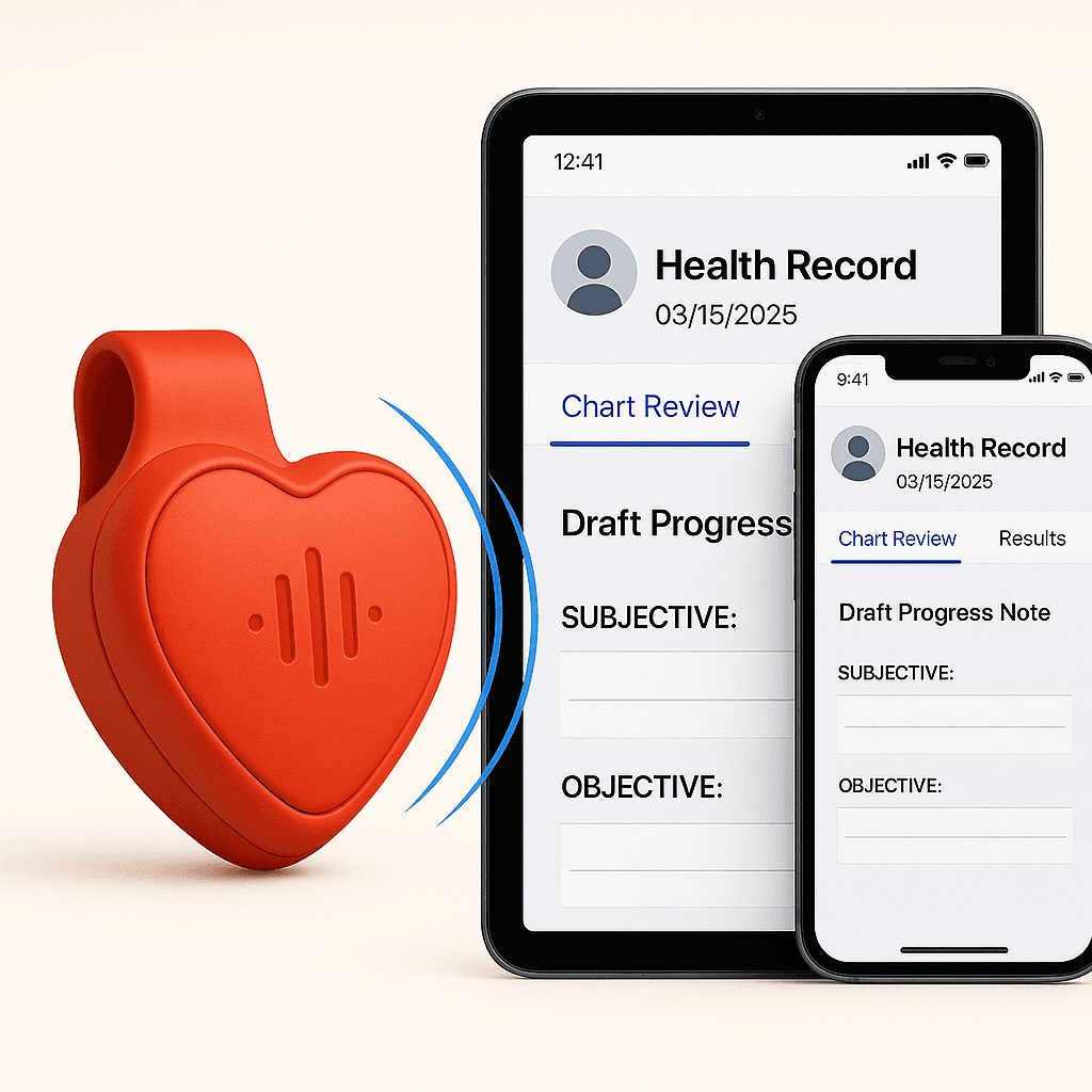 VoiceCharts - AI Voice Charting Software for Healthcare
